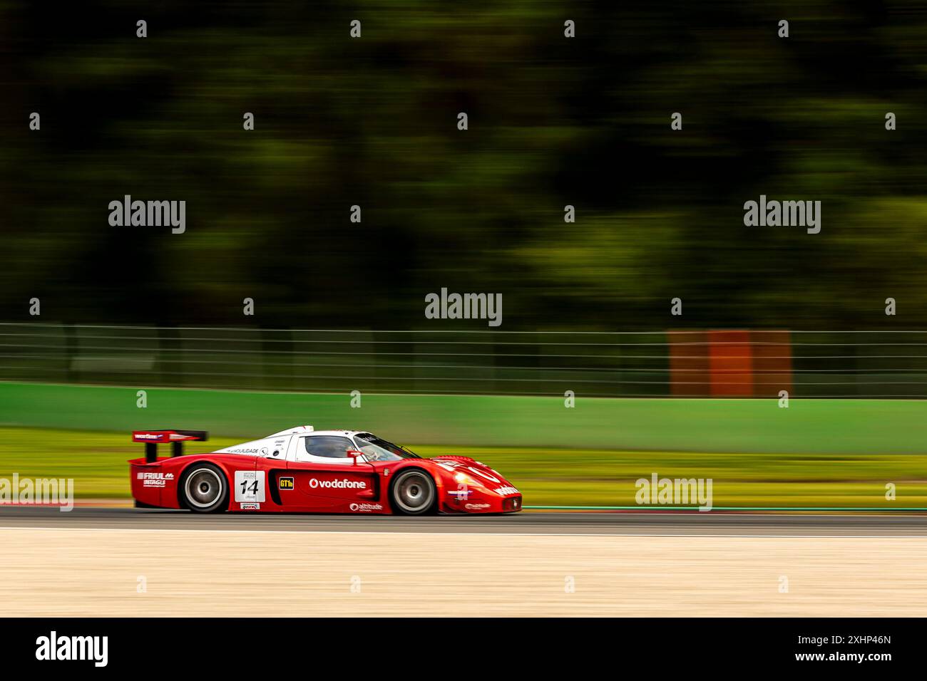 Franchorchamps, Belgium, June 27 2024, #14 Evgeny Kireev - Maserati Mc12 Gt1/2005 during the ...