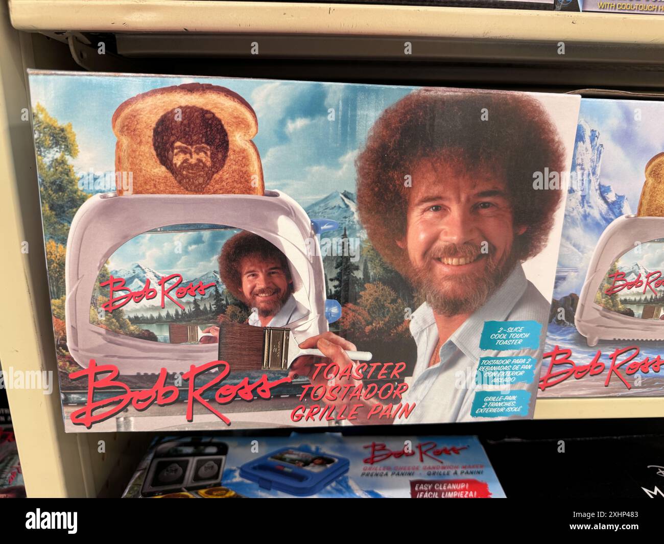 Chandler, Arizona - March 5, 2024: Bob Ross themed toaster for sale at ...
