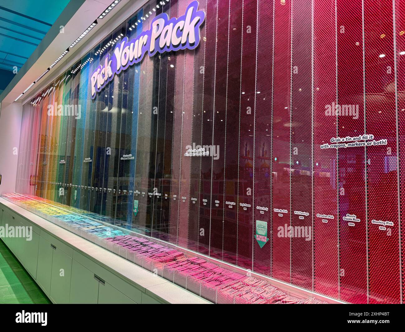 Chandler, Arizona - March 3, 2024: A Crayola crayons for sale inside ...