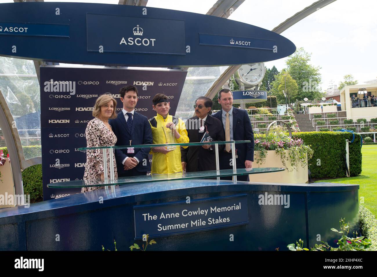 Ascot, Berkshire, UK. 13th July, 2024. The Winners Presentation. Horse ...