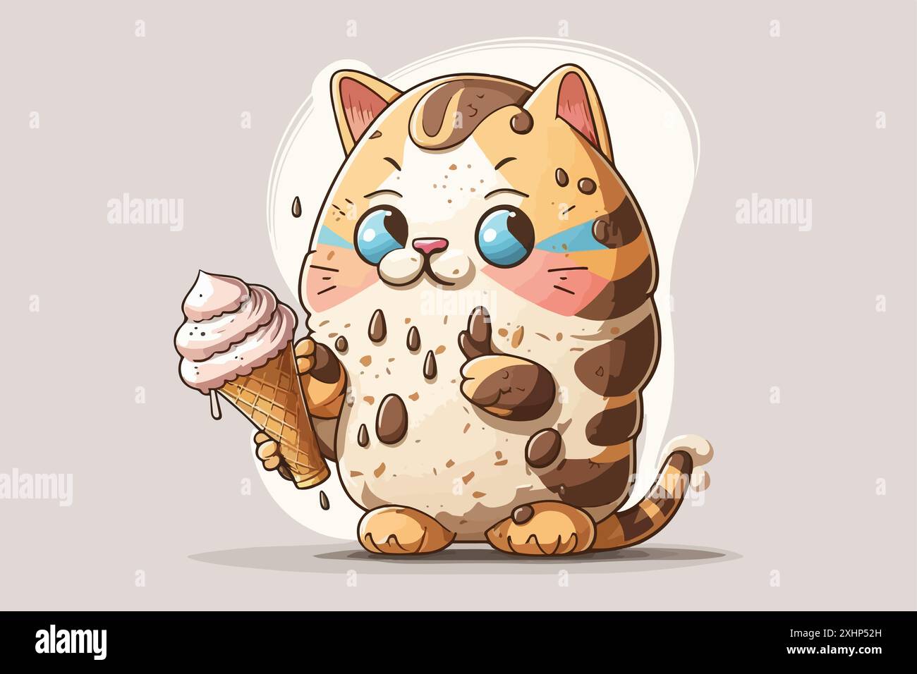 Avocado ice cream clipart hi-res stock photography and images - Alamy