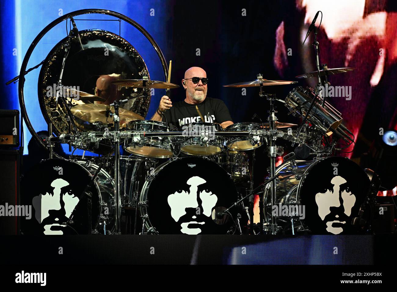 West Palm Beach, FL, USA. 13th July, 2024. Jason Bonham of the Sammy ...