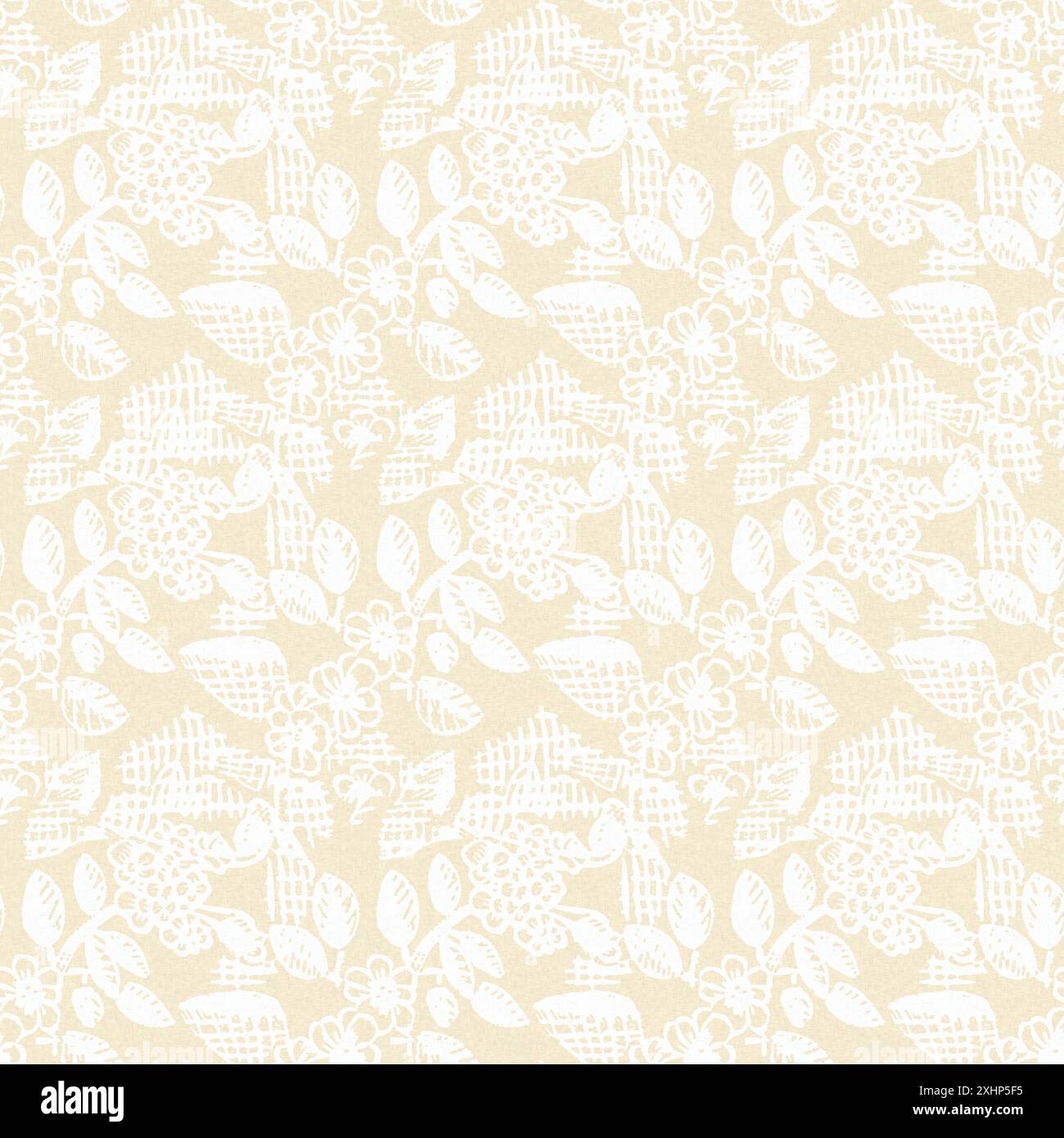 Modern white on cream lace effect wedding background texture. Soft ...