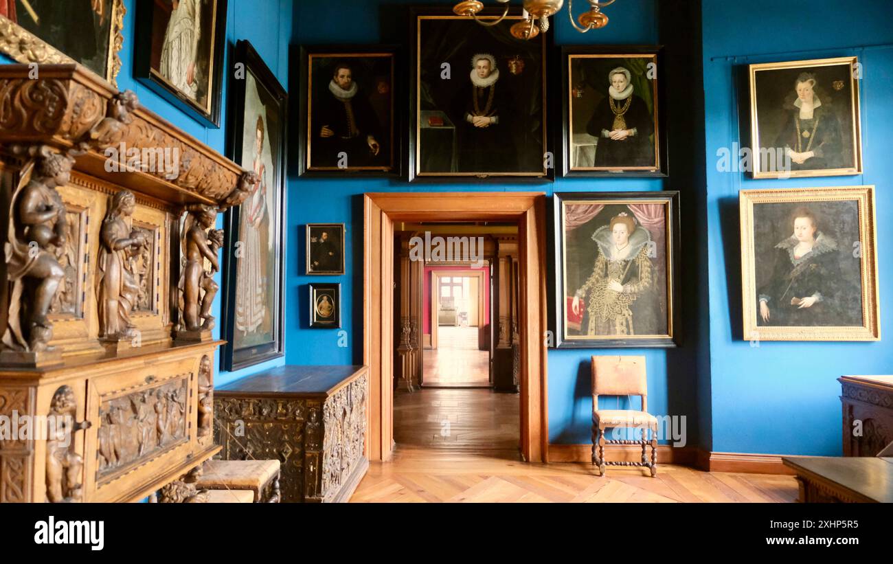Inside Frederiksborg Castle Stock Photo - Alamy