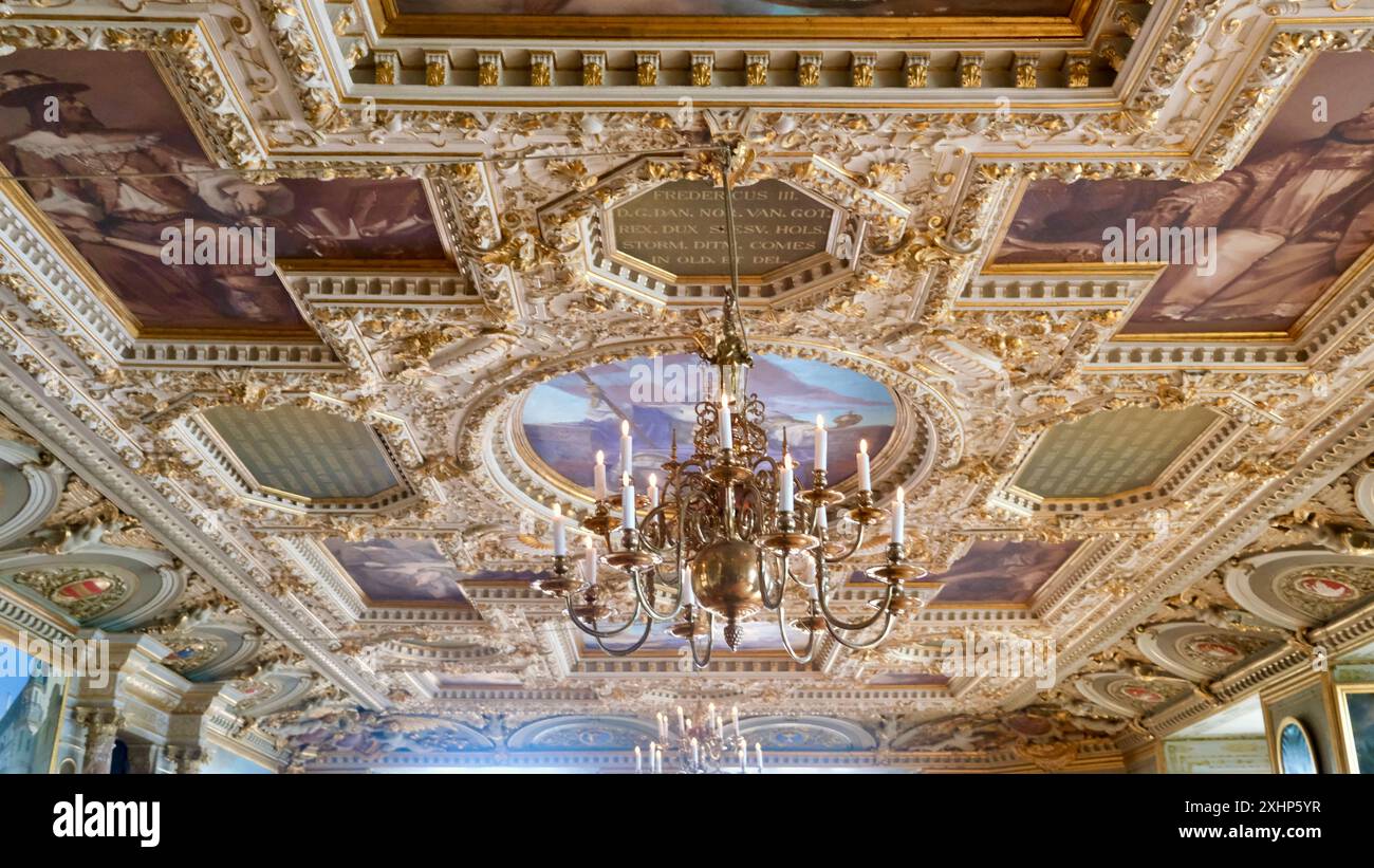 Inside Frederiksborg Castle Stock Photo - Alamy