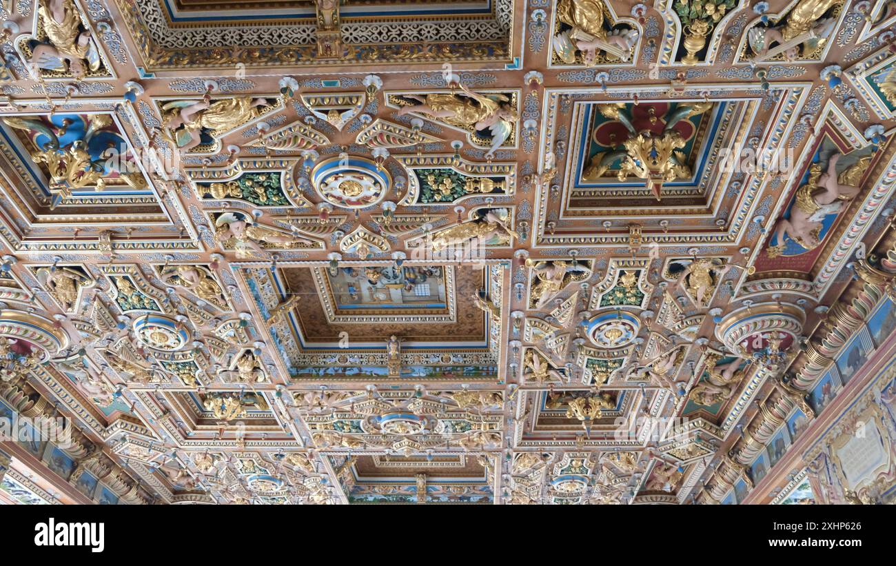 Inside Frederiksborg Castle Stock Photo - Alamy