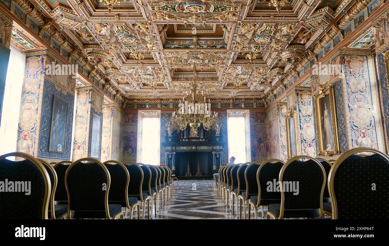 Inside Frederiksborg Castle Stock Photo - Alamy