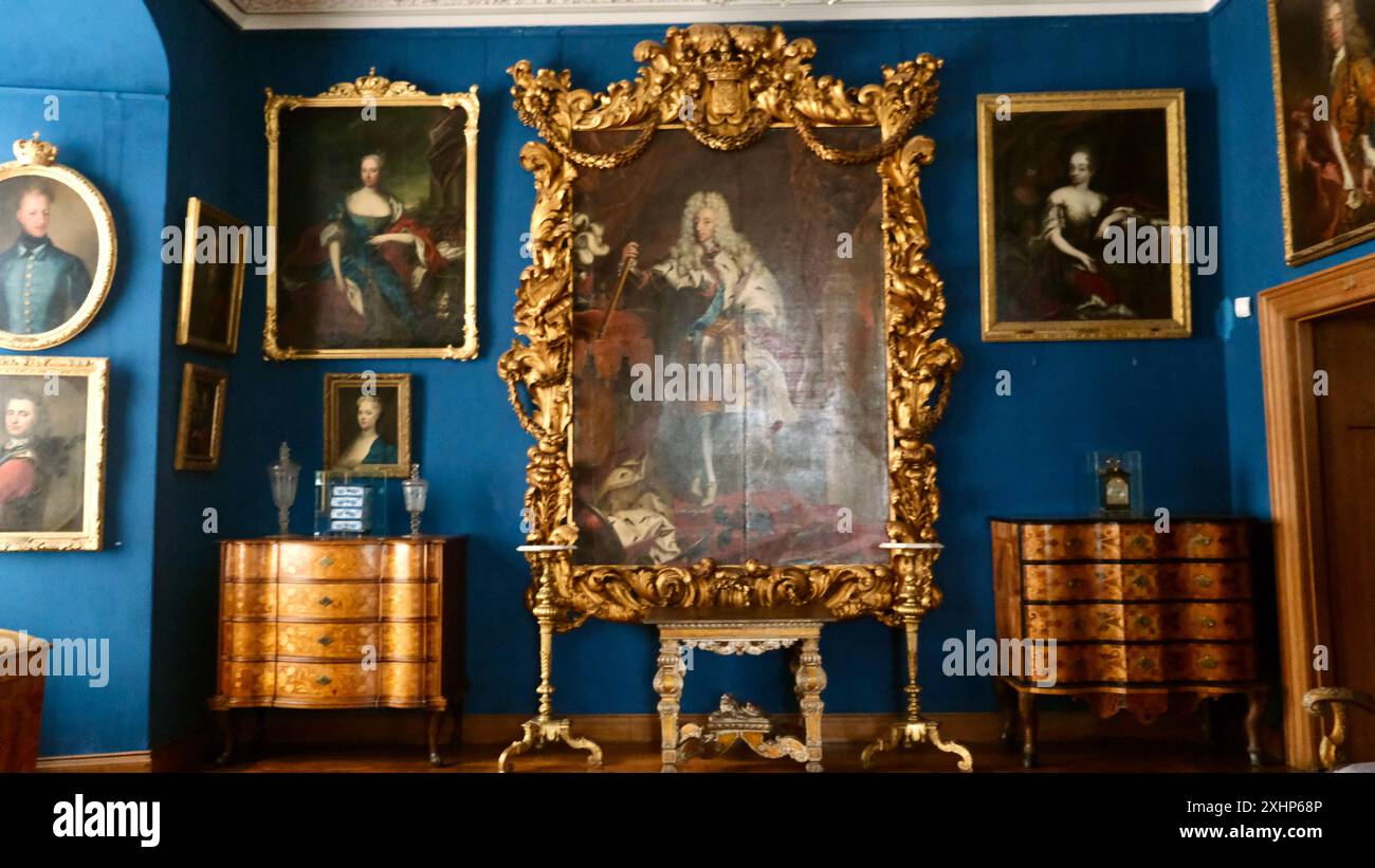 Inside Frederiksborg Castle Stock Photo - Alamy