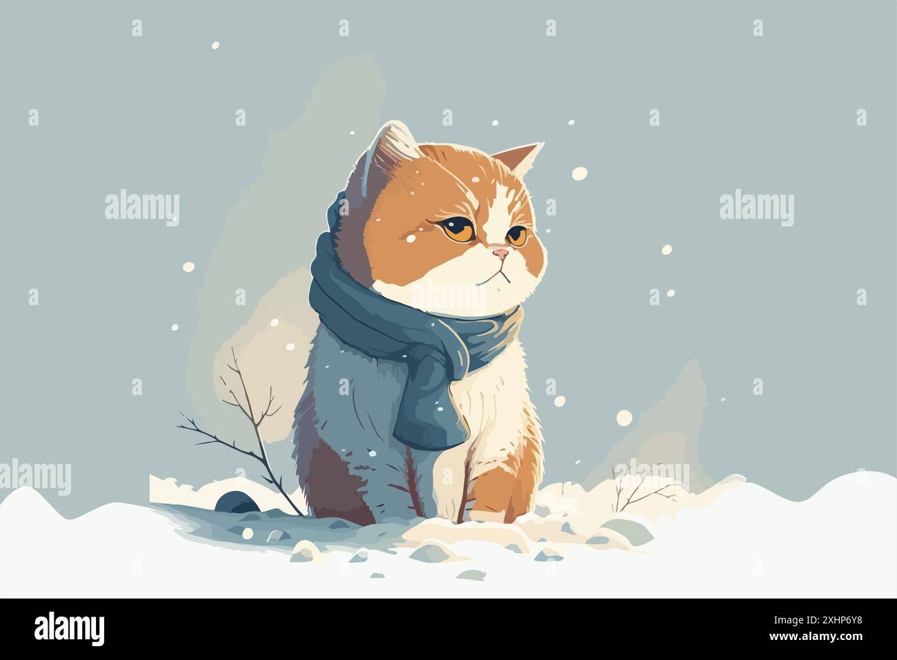 Grumpy cat winter hi-res stock photography and images - Alamy