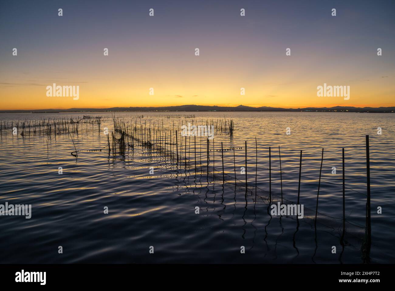 Beautiful sunset in albufera hi-res stock photography and images - Alamy