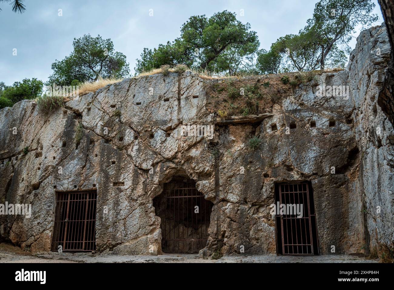 Prison of Socrates, Athens, Greece Stock Photo - Alamy