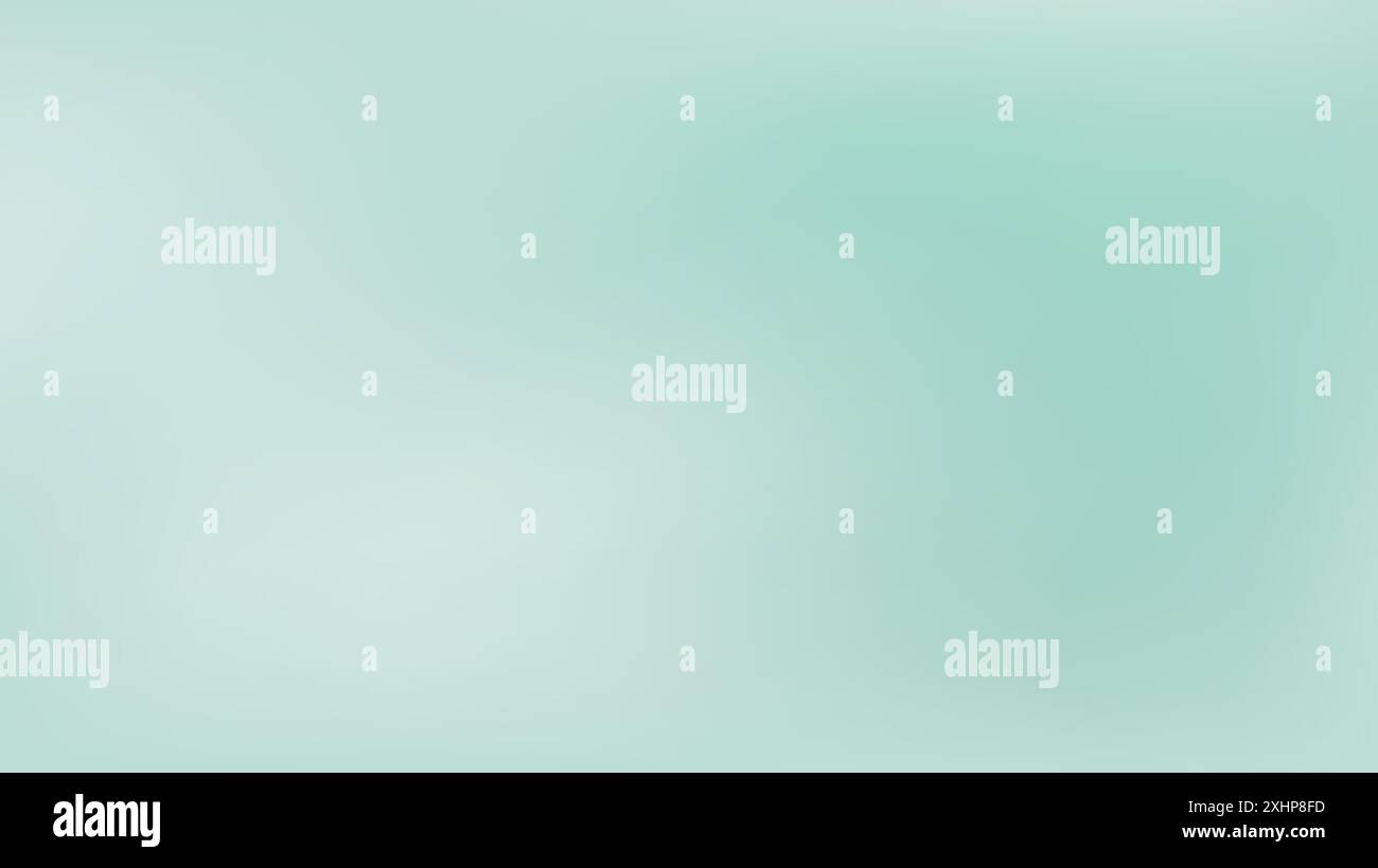 Abstract azure color air banner. Blurred light mint fresh gradient ...