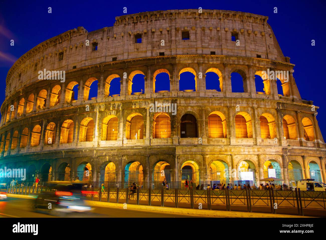 Colosseum at night. Rome, Italy Stock Photo - Alamy