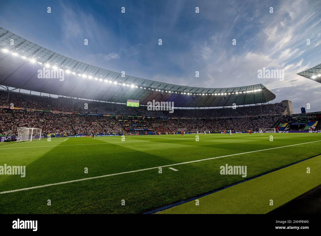 Berlin, Germany. 14th July, 2024. The Olympiastadion seen during the ...