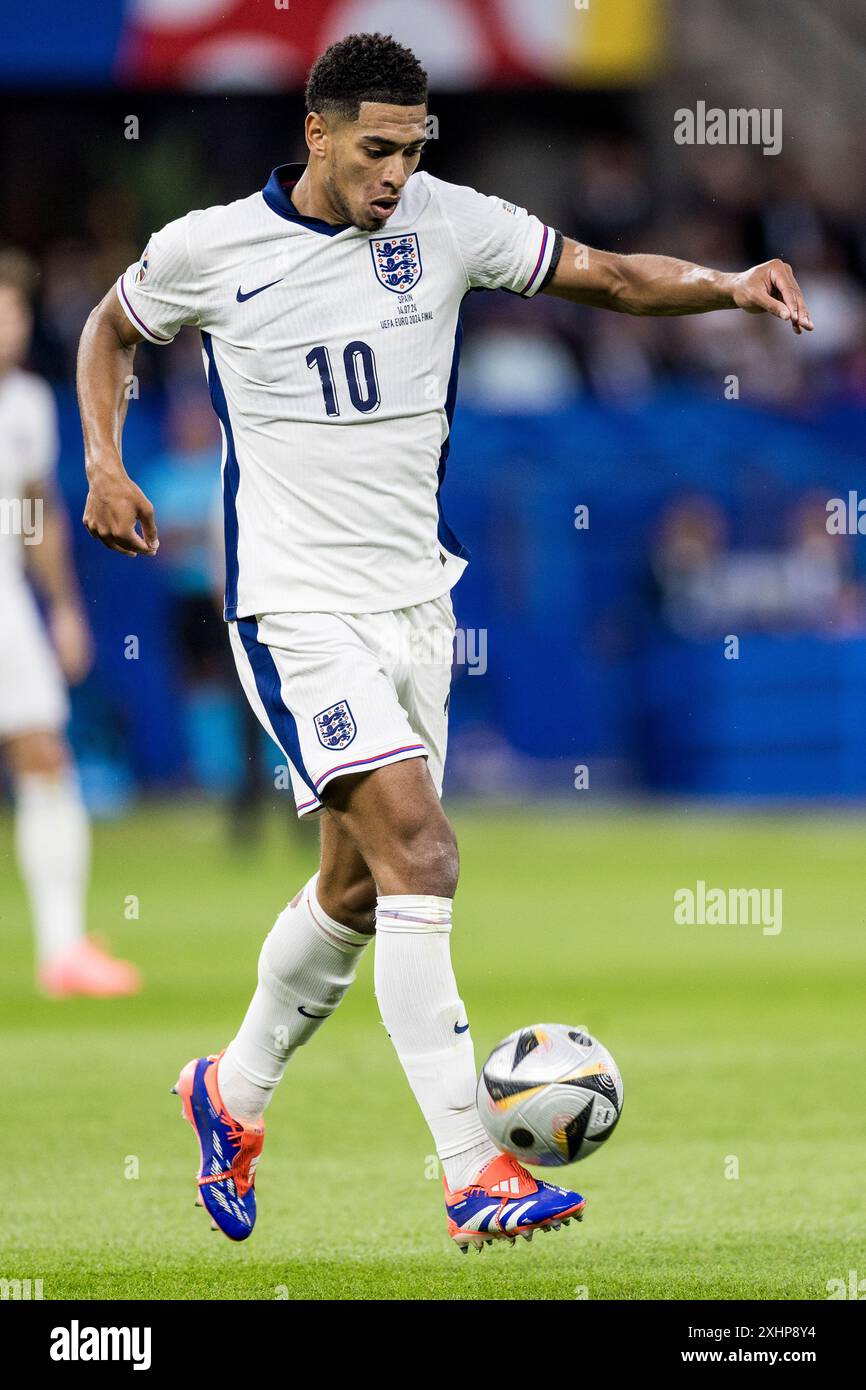 Berlin, Germany. 14th July, 2024. Jude Bellingham (10) of England seen ...
