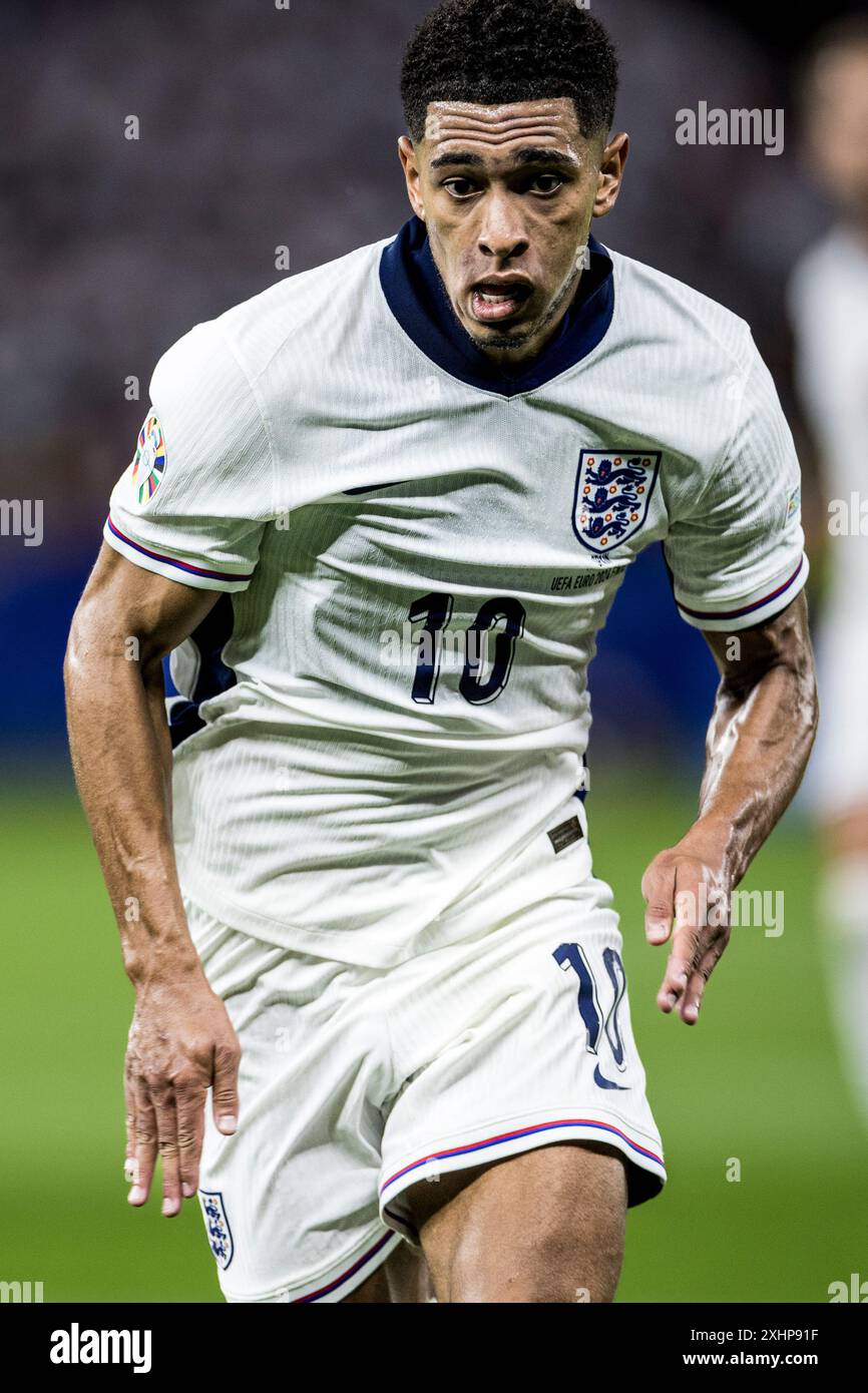 Berlin, Germany. 14th July, 2024. Jude Bellingham (10) of England seen ...
