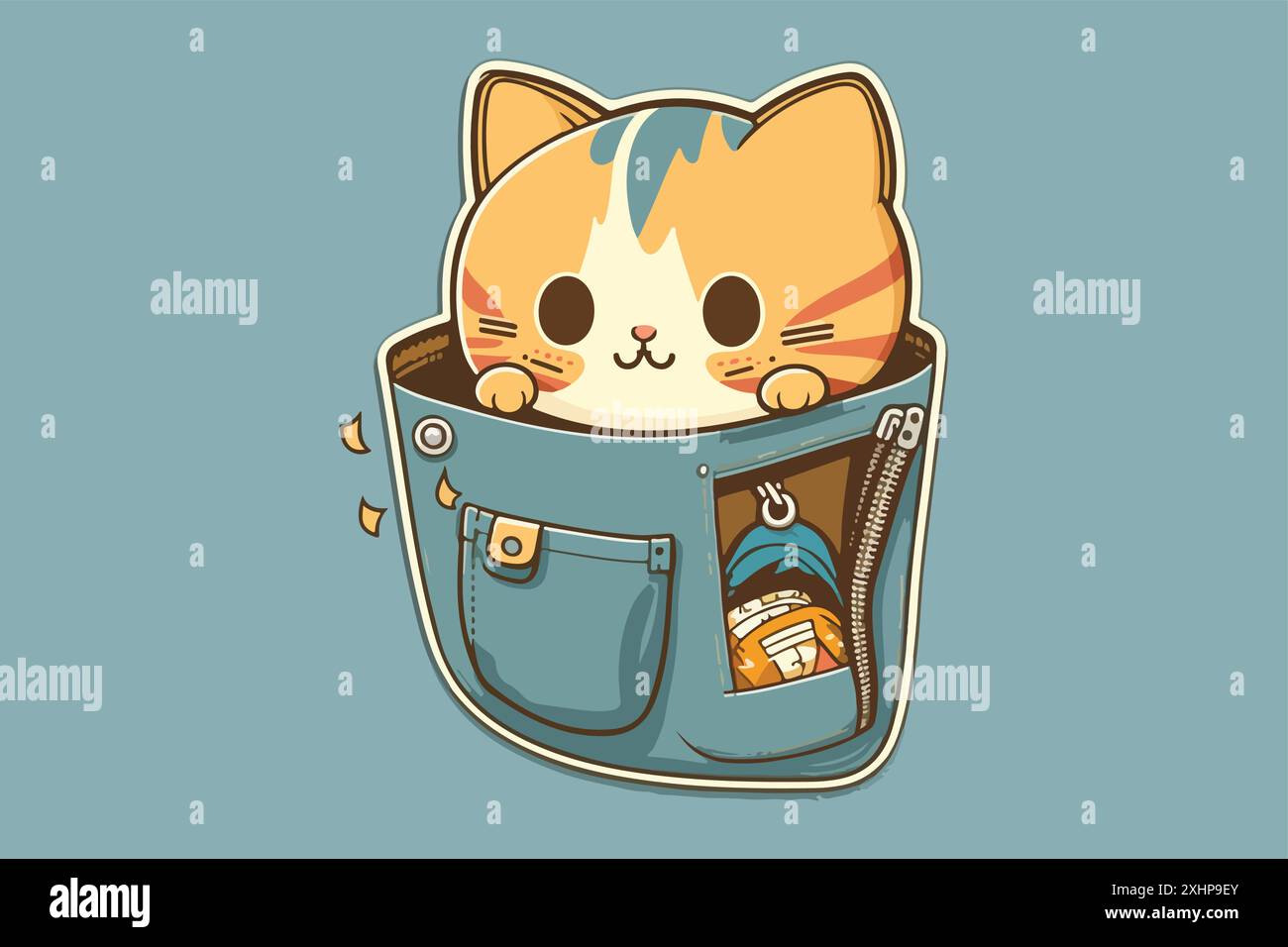 Fat black cat in Stock Vector Images - Alamy