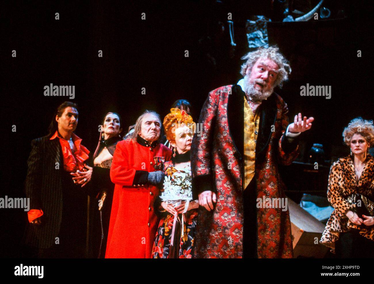 from left: Terence Hillyer (Hazard), Linda Marlowe (Lady Gimcrack), Ken ...