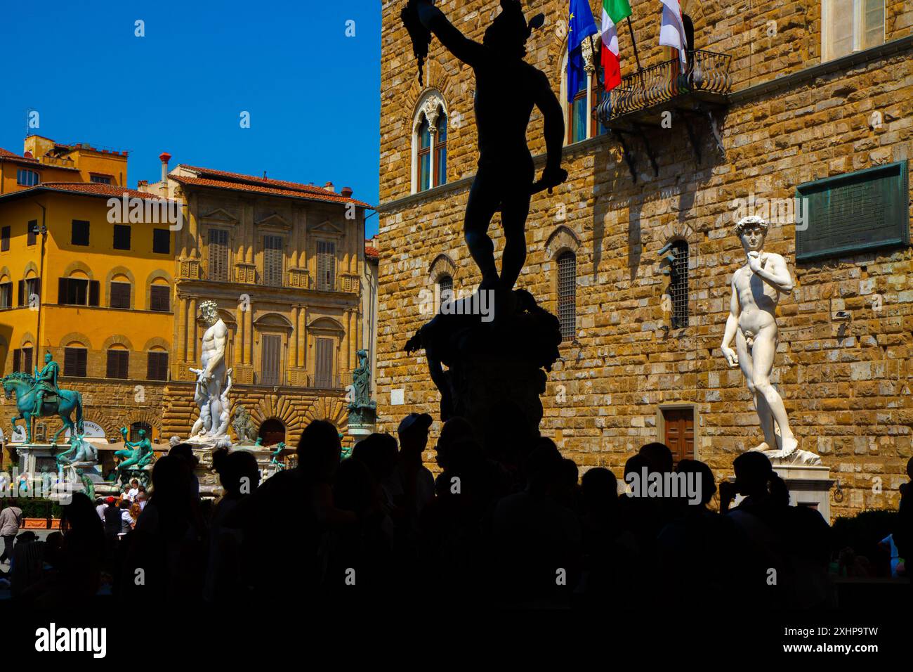 Fountain of Neptune by Bartolomeo Ammannati Stock Photo - Alamy
