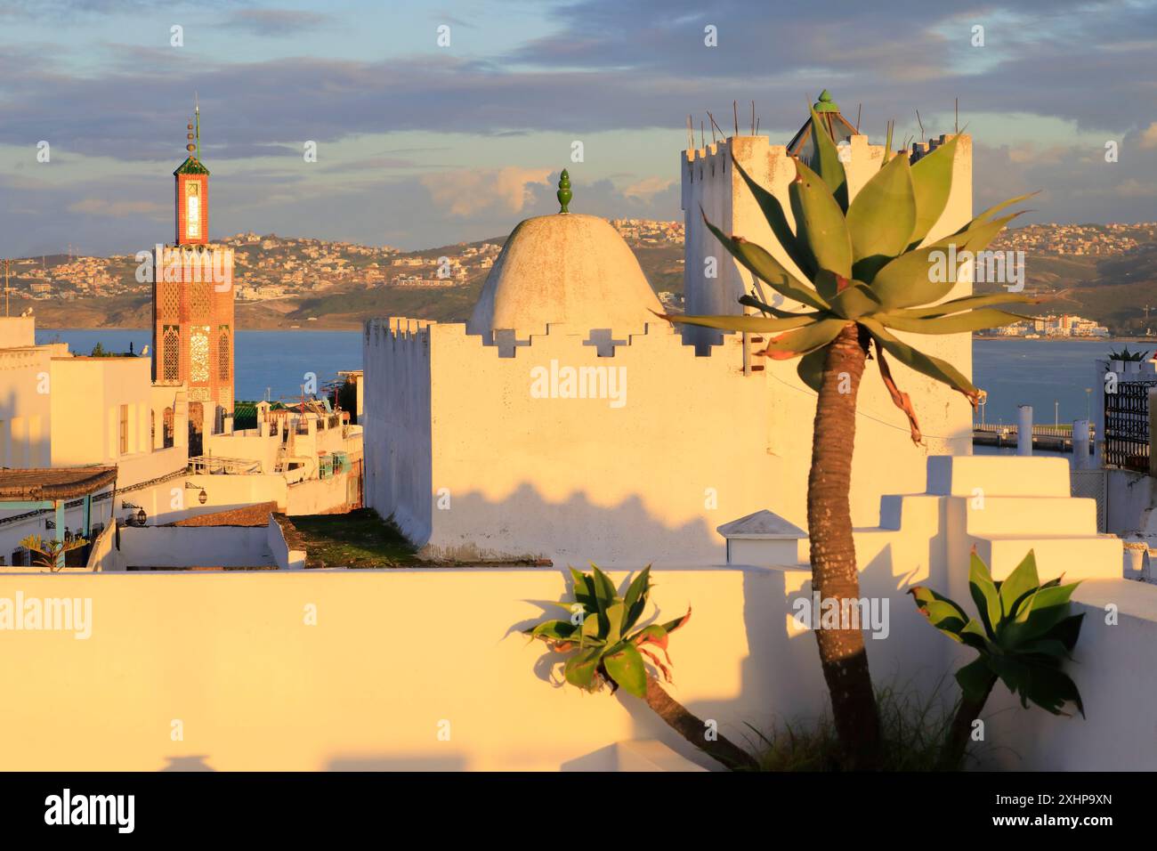 Morocco, Tangier-Tetouan-Al Hoceima region, Tangier, medina, view of ...