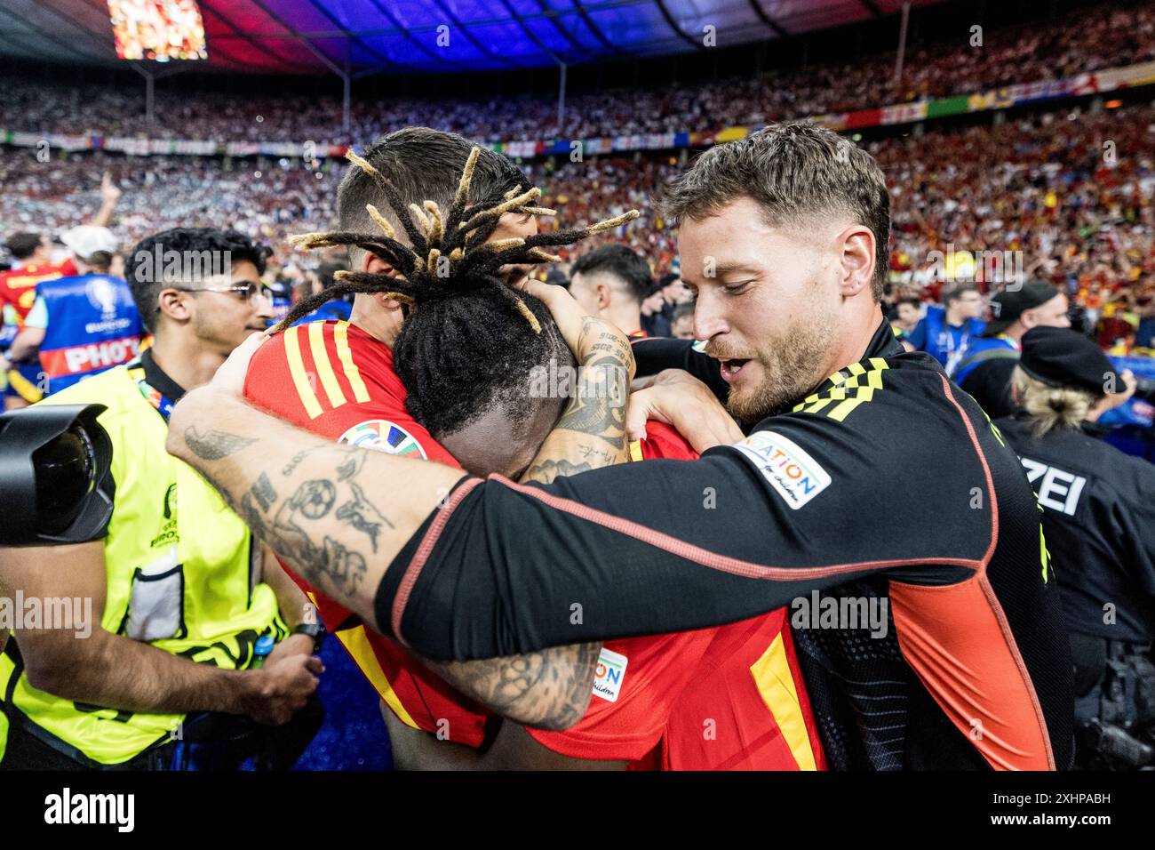 Berlin, Germany. 14th July, 2024. Nico Williams of Spain seen in ...