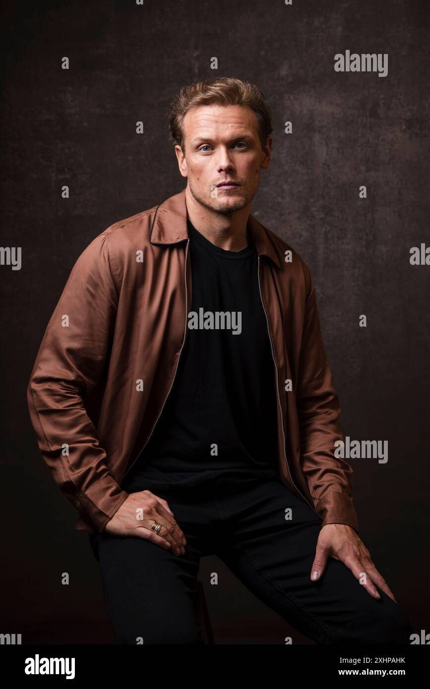 Sam Heughan poses for a portrait to promote the Starz series "Outlander ...