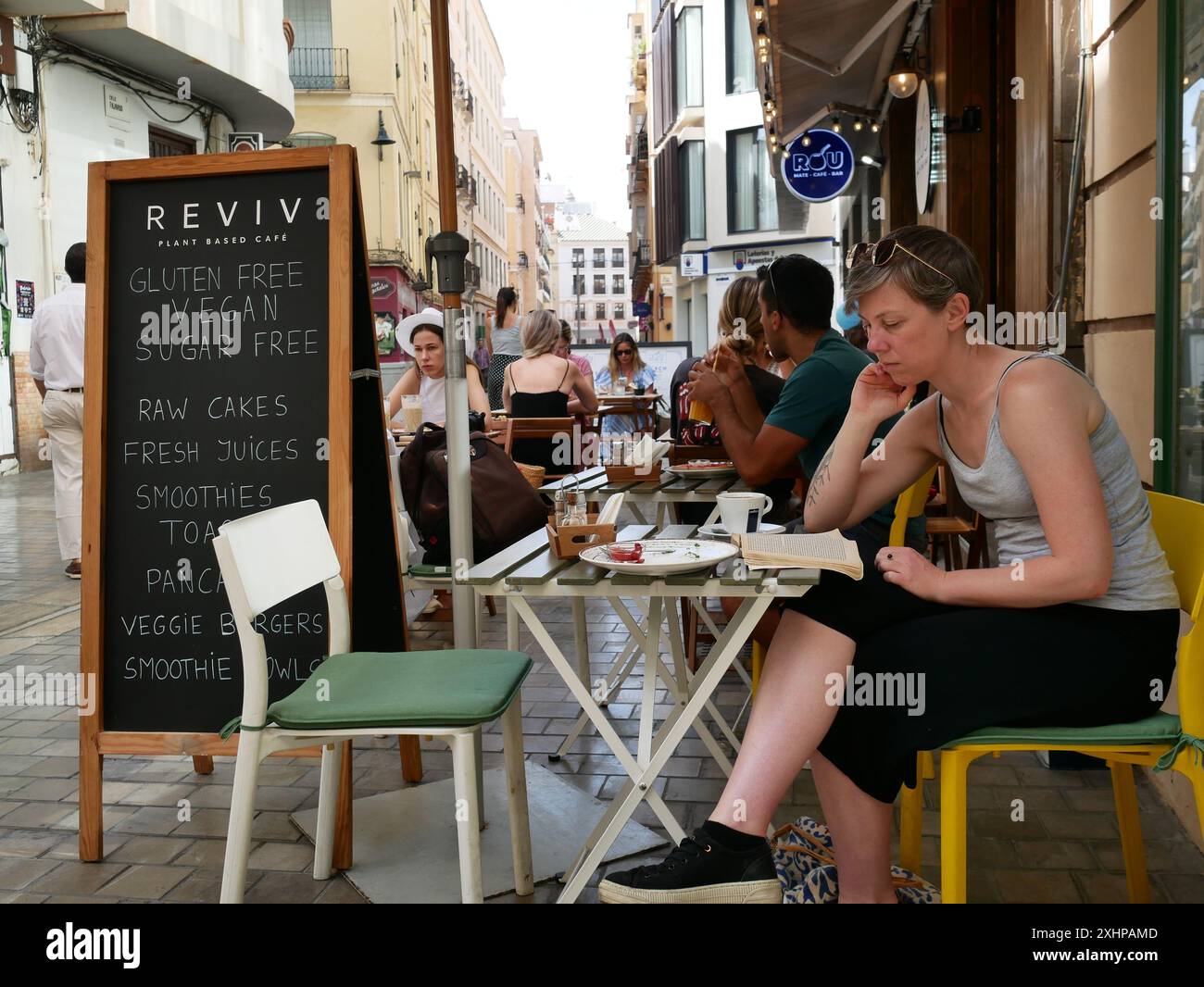 Reviv cafe malaga hi-res stock photography and images - Alamy