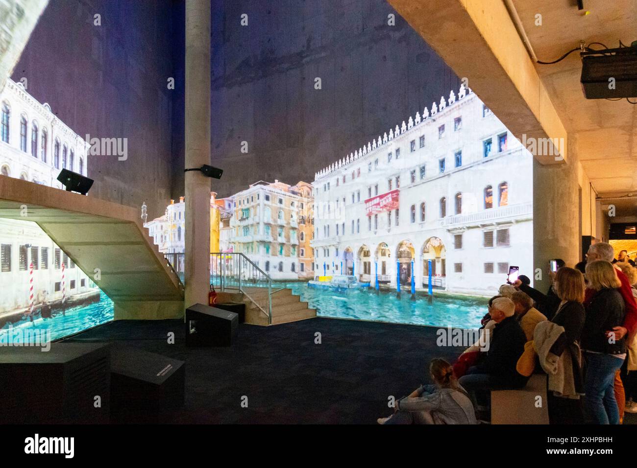 France, Paris, immersive Grand Palais in the premises of the Opera ...