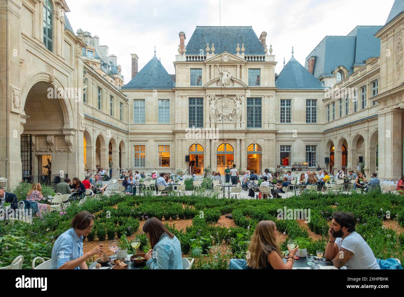 France, Paris, Marais district, Carnavalet Museum, the ephemeral ...