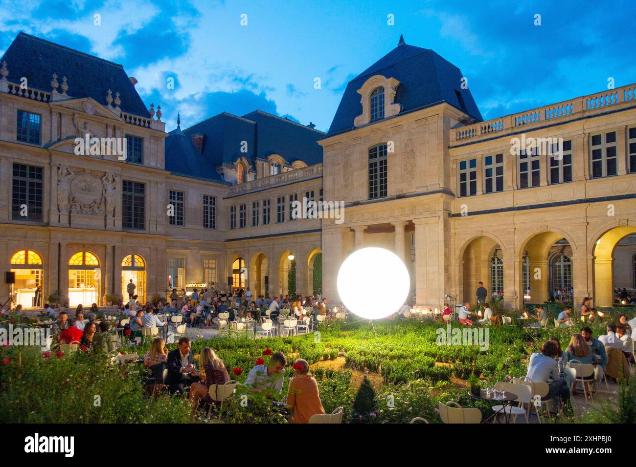 France, Paris, Marais district, Carnavalet Museum, the ephemeral ...