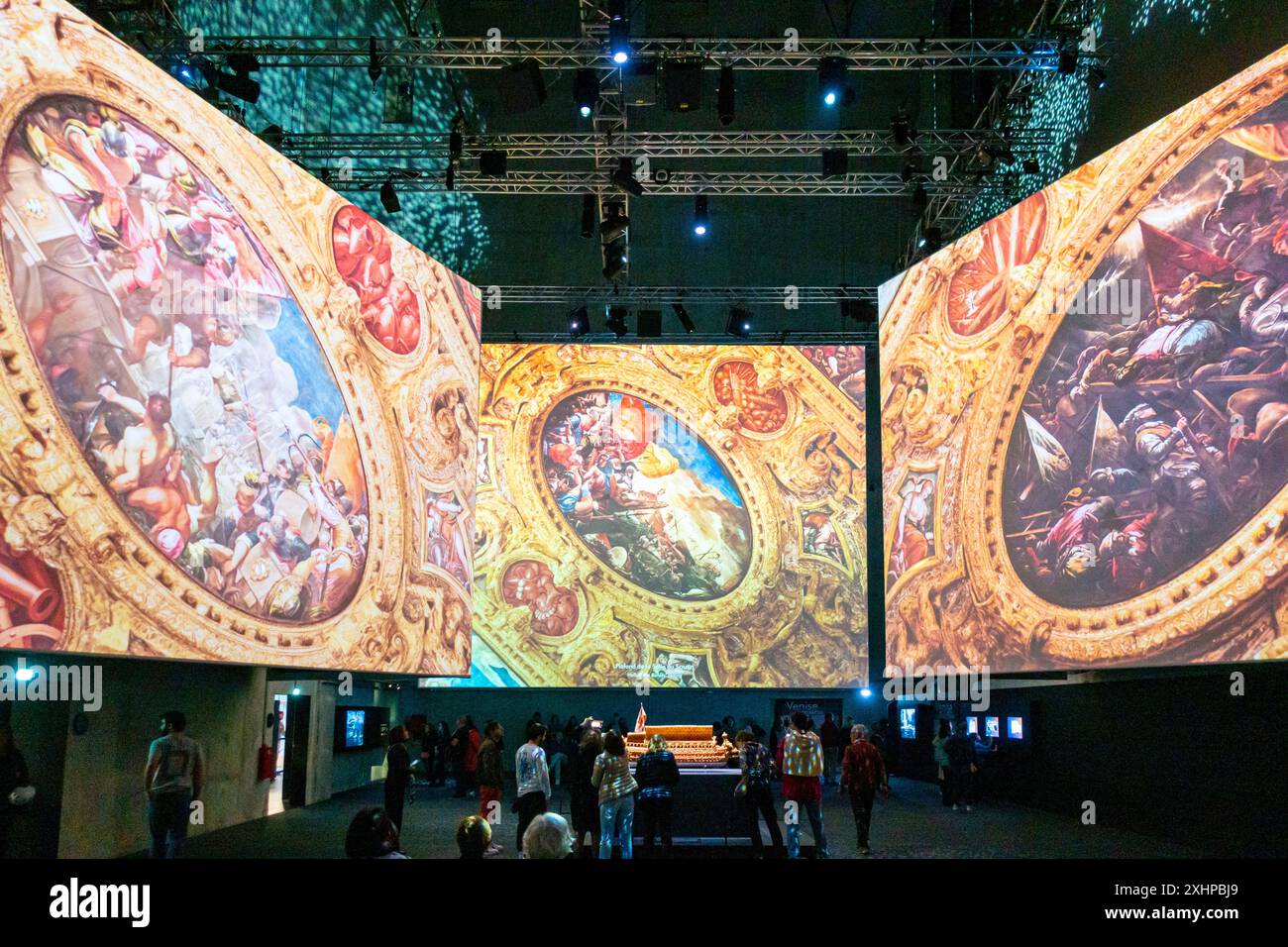 France, Paris, immersive Grand Palais in the premises of the Opera ...