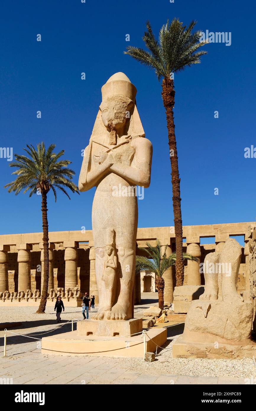 Egypt, Upper Egypt, Nile Valley, Luxor, Karnak, listed as World ...