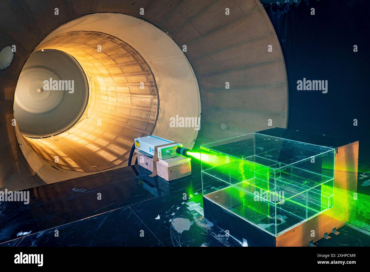 France, Paris, the Gustave Eiffel wind tunnel, laboratory built by ...