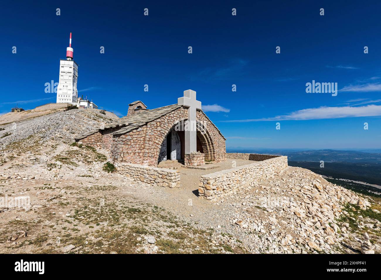 France, Vaucluse, Mont Ventoux Regional Natural Park, Beaumont du ...
