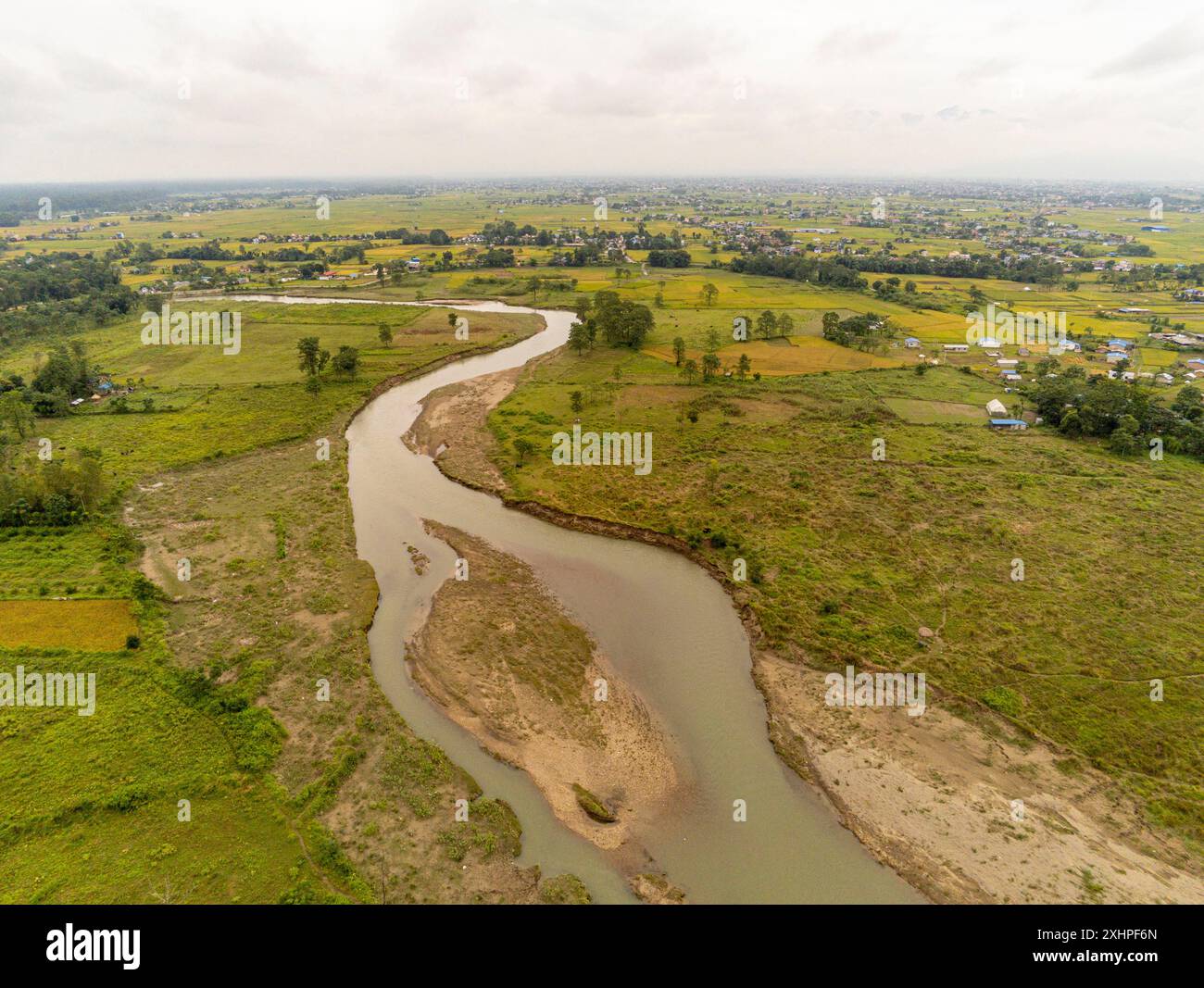 Chitwan nepal aerial hi-res stock photography and images - Alamy