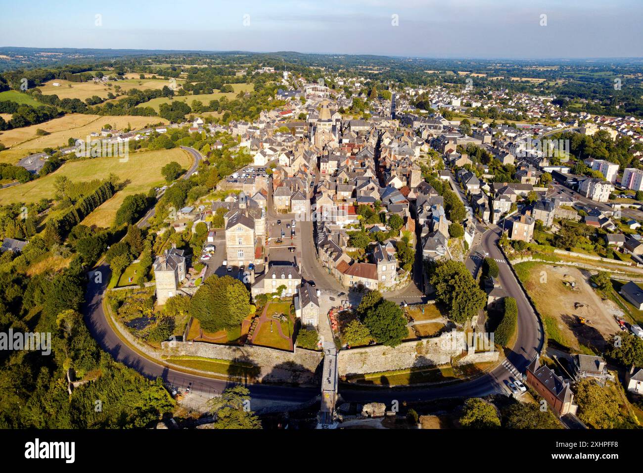 Domfront old town hi-res stock photography and images - Alamy