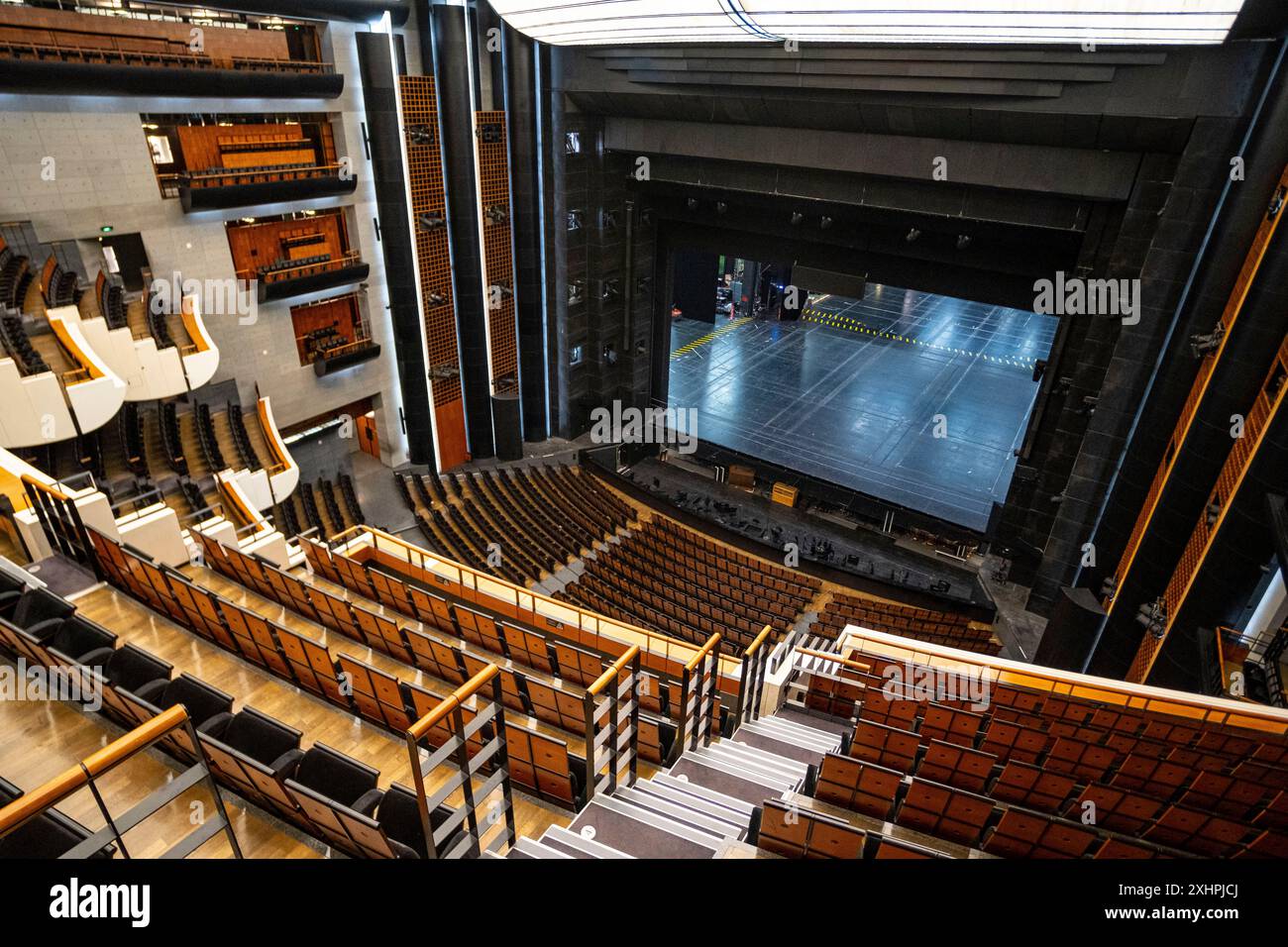 France, Paris, Opera Bastille, backstage visit for Heritage Day Stock ...