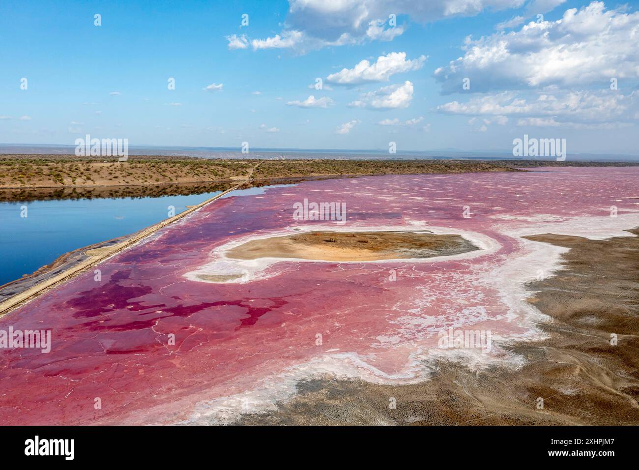 Aerial view soda lake in hi-res stock photography and images - Alamy