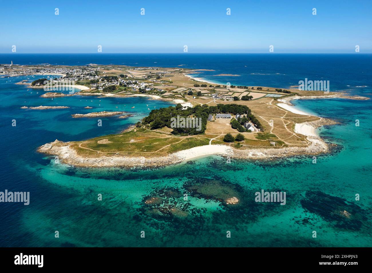 France, Finistere, Ponnant Islands, Ile de Batz (Batz Island), Penn ar ...