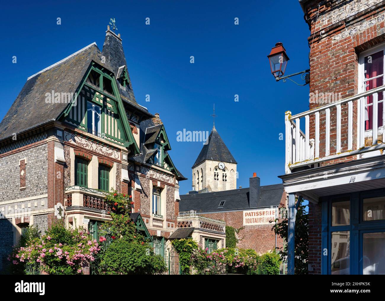 France, Seine Maritime, Veules les Roses, The Most Beautiful Villages ...