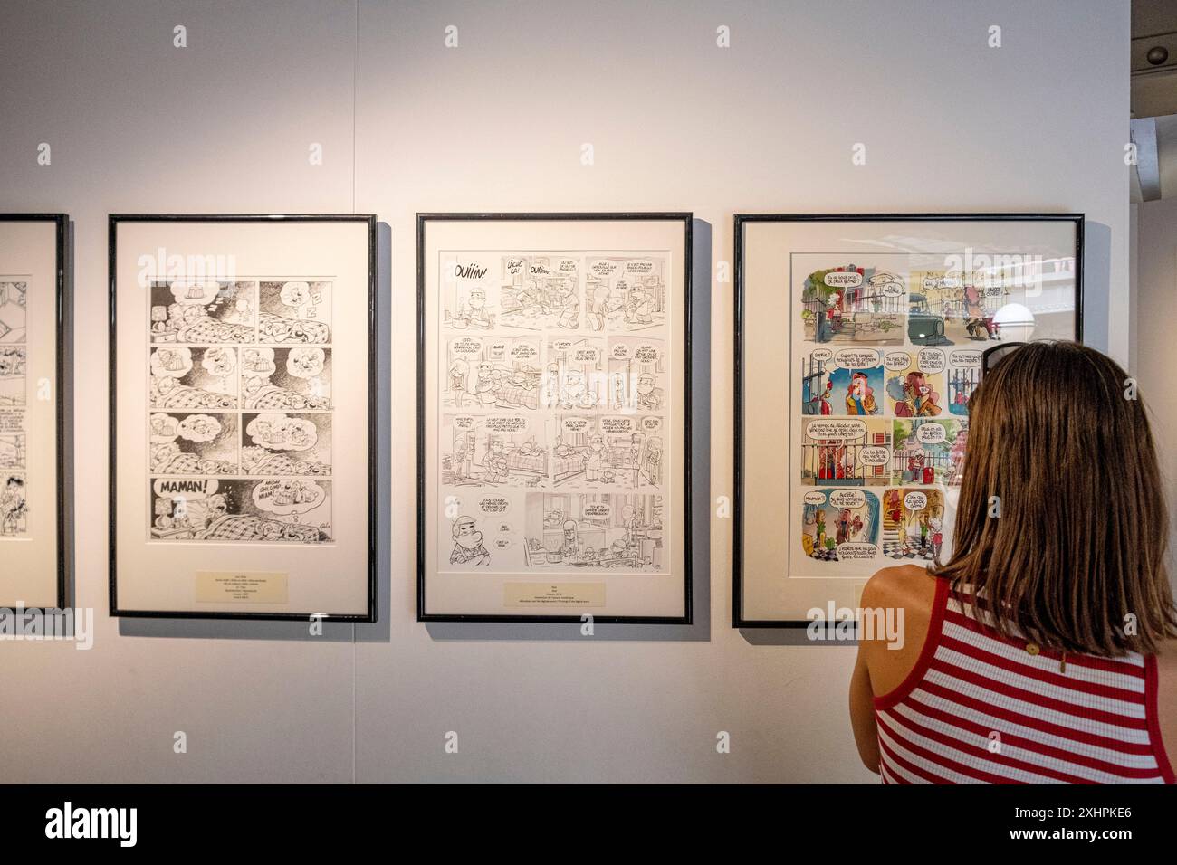 Belgium, Brussels, Rue des Sables, Belgian Comic Strip Center (Comic ...