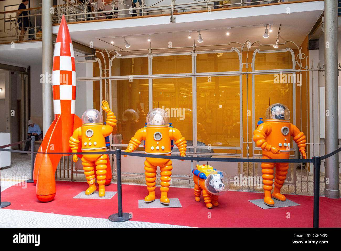 Belgium Brussels Rue Des Sables Belgian Comic Strip Center Comic Strip Museum Installed In