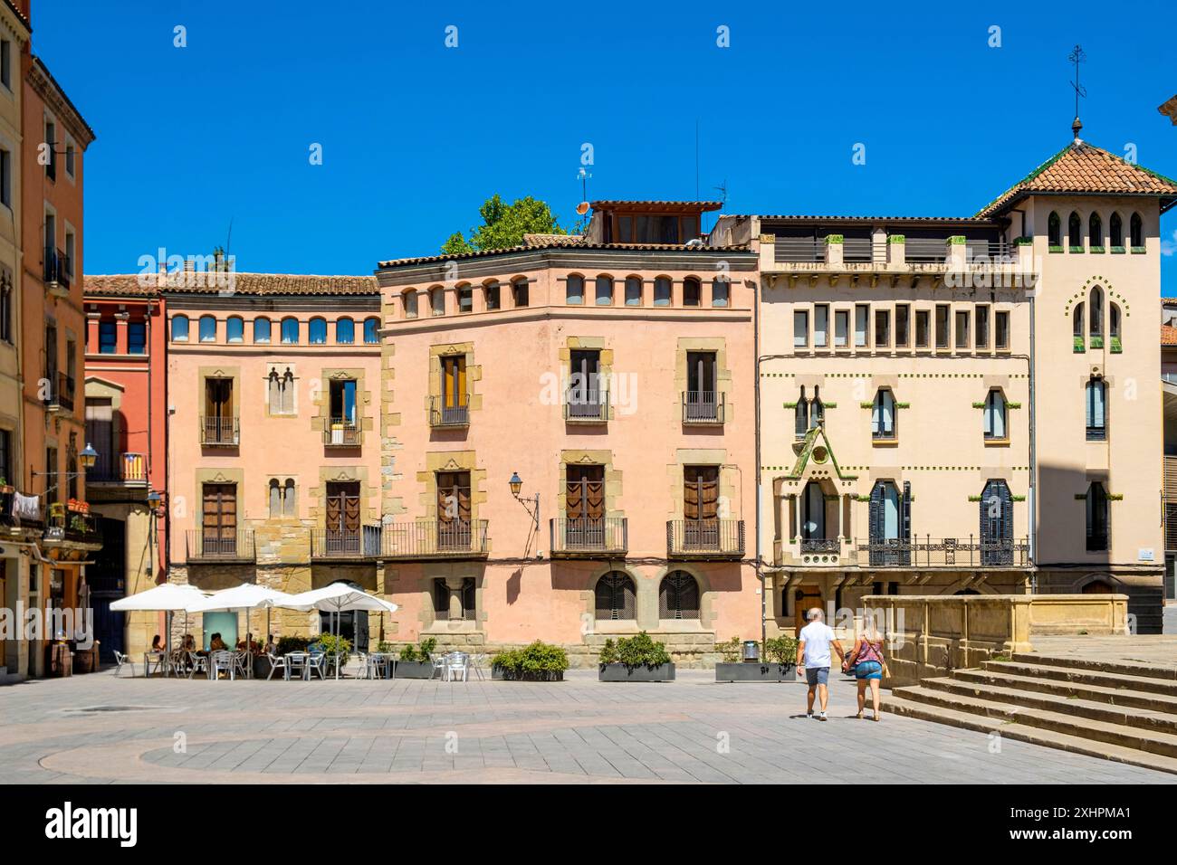 Spain, Catalonia, Vic, historic center Stock Photo - Alamy