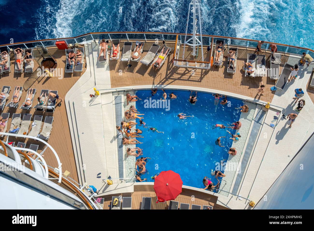 Italy, cruise ship MSC Seaside Stock Photo - Alamy