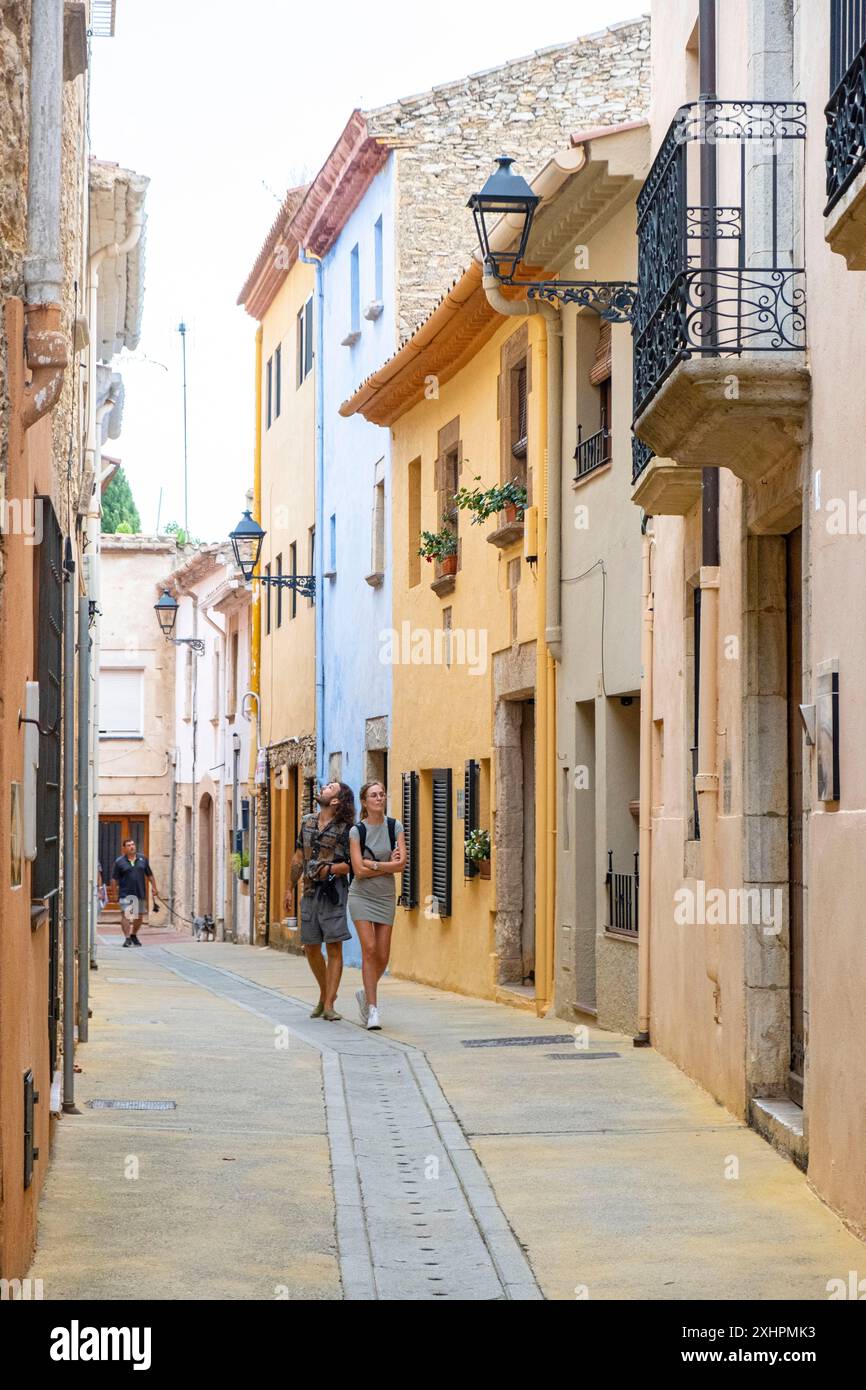 Spain, Catalonia, Costa Brava, Begur Stock Photo - Alamy