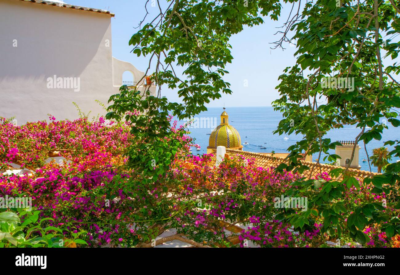View sea from positano hi-res stock photography and images - Alamy