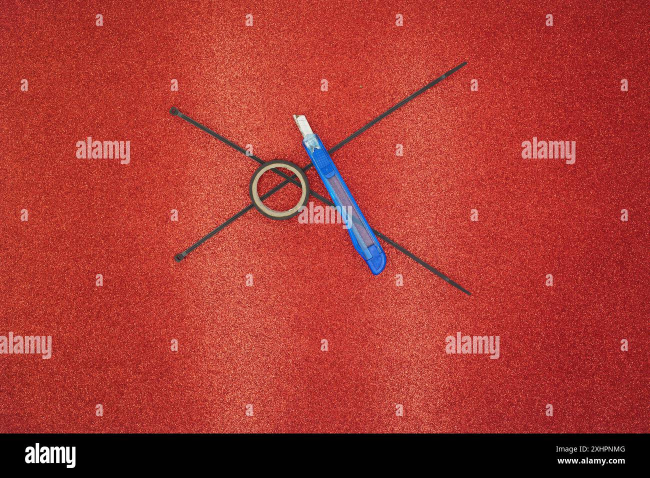 product photo of diy tools close up cut off on background Stock Photo ...