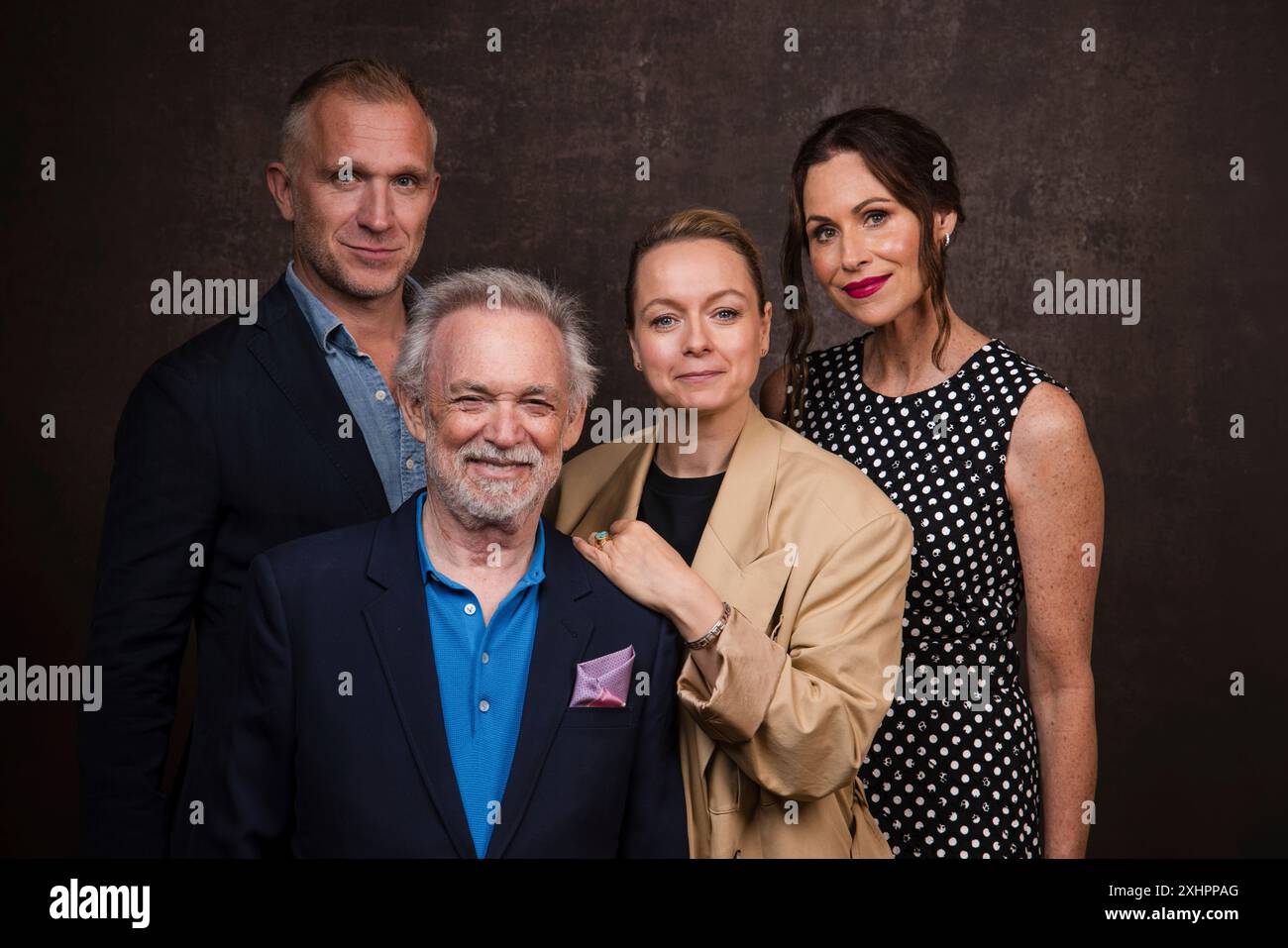 Justin Haythe, from left, Erwin Stoff, Samantha Morton and Minnie ...