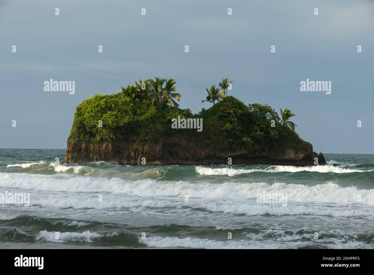 Costa Rica, province of Limon, beach towards Puerto Viejo Stock Photo ...