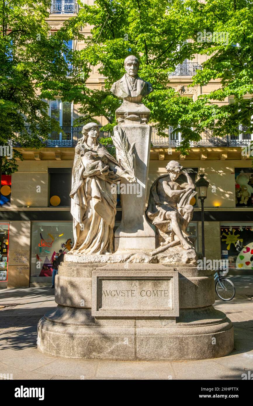 Auguste comte hi-res stock photography and images - Alamy